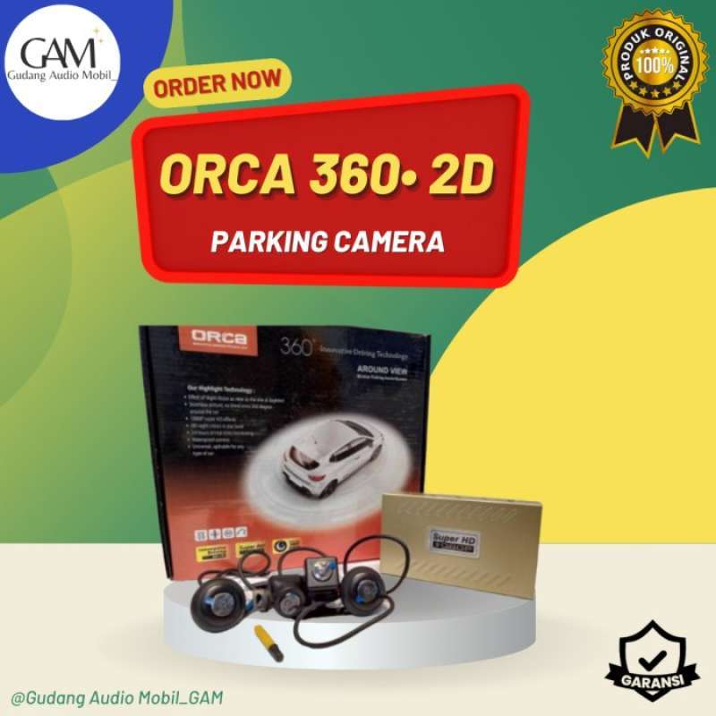 Promo Kamera Mobil Universal Orca 360 2d Bird View Super Hd 1080p ...