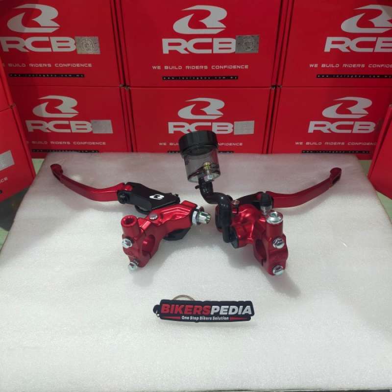 Promo Master Rem Radial Rcb S1 Dan Handle Kiri S1 Paketan - Merah ...
