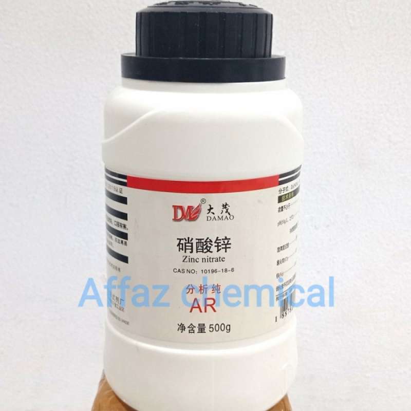 Promo Zinc Nitrate Hexahydrate Ar / Zn(no3)2.6h2o 99% Dm-reagent 500g ...