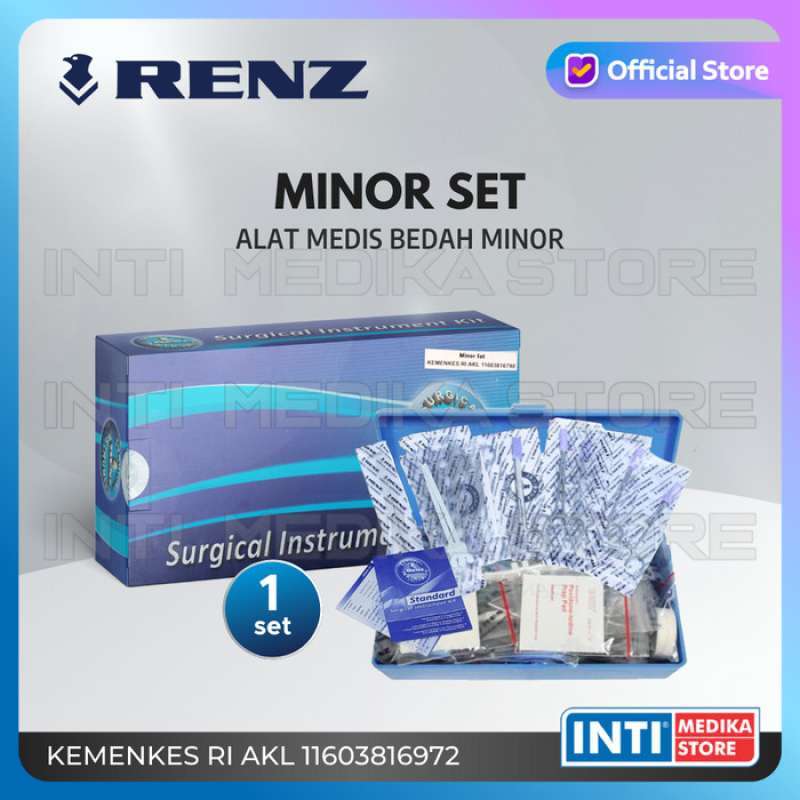 Jual Renz - Minor Set | Alat Medis Operasi Bedah Minor | Surgical Kit ...