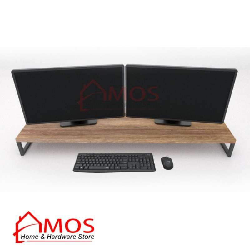 Jual Monitor Stand / Monitor Desk / Meja Monitor / Meja Laptop 110cm ...