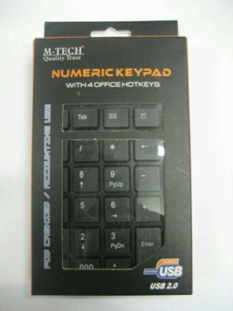 Jual M-tech Mtech Usb Numeric Pad Keypad Universal Di Seller Velvet ...