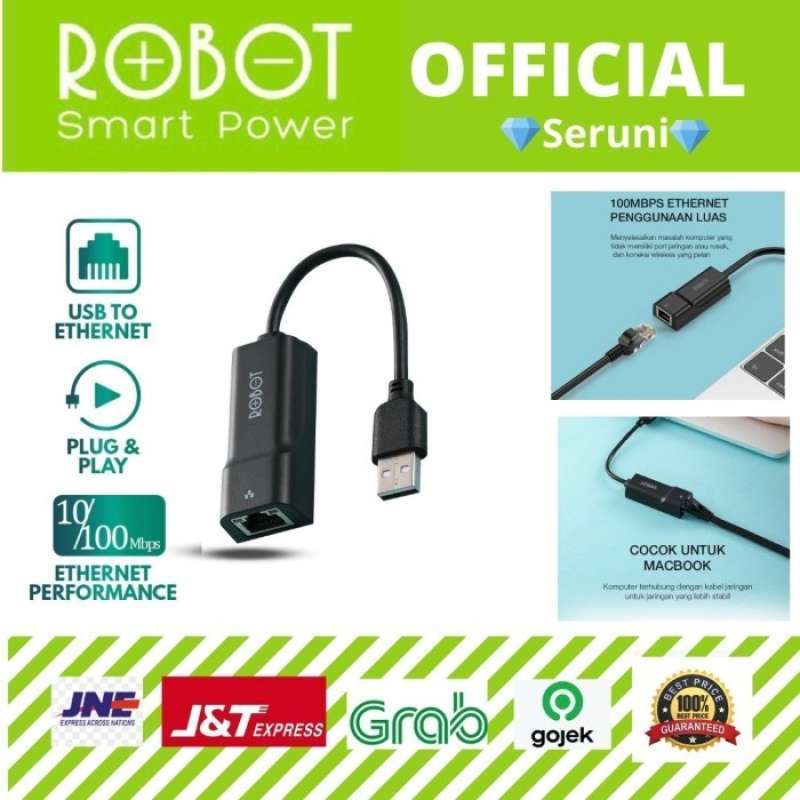 Jual Kabel Converter Lan Rj45 To Usb Robot Ethernet Adapter Ea10 Di Seller Rukia - Cengkareng ...