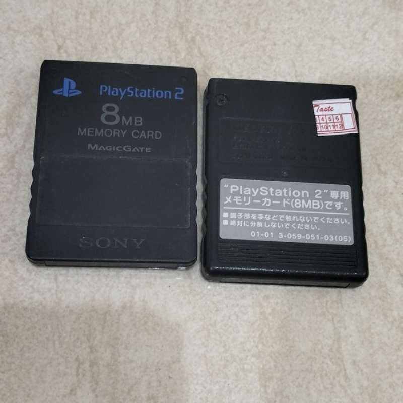 Jual Memory Card Ps2 8mb Ori Bisa Save Game Residen Evil4 Ex Japan ...