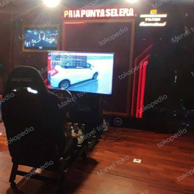 Jual Rig Cockpit Marvel Simulator Racing Kursi Gaming Balap Mobil Plus ...