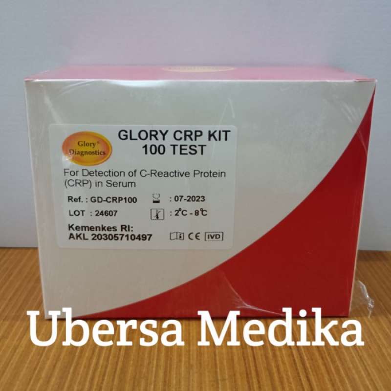 Promo Crp Latex Kit 100 Test Glory Diagnostics Diskon 33% Di Seller ...