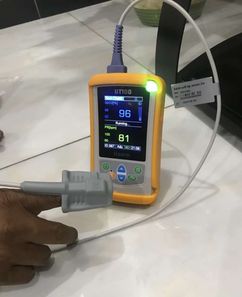 Promo Ut100 Pulse Oximeter Utmi Cocok Untuk Dewasa, Anak, Patient ...