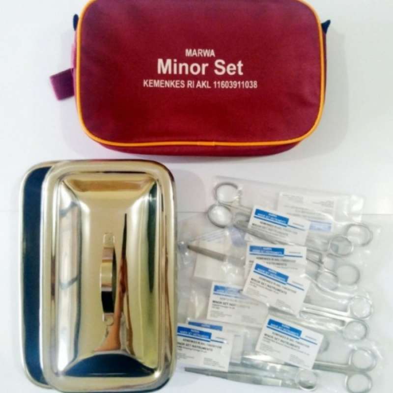 Promo Minor Set Marwa Instrumen Alat Bedah Operasi Diskon 33% Di Seller ...