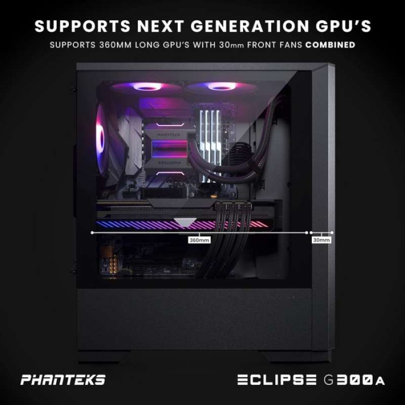 Jual Phanteks Eclipse G300a | Mid Tower Atx Gaming Case Di Seller ...