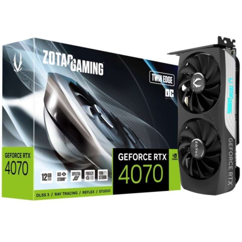Jual Zotac Gaming Geforce Rtx 4070 Twin Edge Oc 12gb Gddr6x Di Seller ...