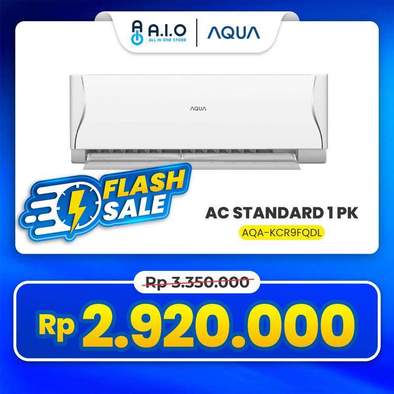 Jual Gajian Sale Aqua - Ac Split - Standard 1 Pk - Aqa-kcr9fqdl Di Seller Aio Fbb - Pegambiran ...
