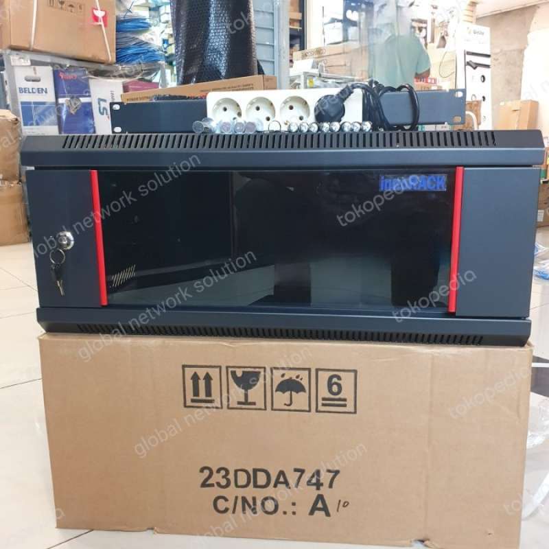 Jual Rack Server 4 U / Wallmount Rack 4u / Rack Dvr Cctv 4u / Rack 4u ...