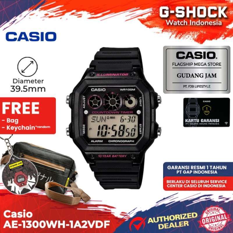 Jual Casio General Ae-1300wh-1a2vdf Ae-1300wh Ae-1300 Ae1300wh Ae ...