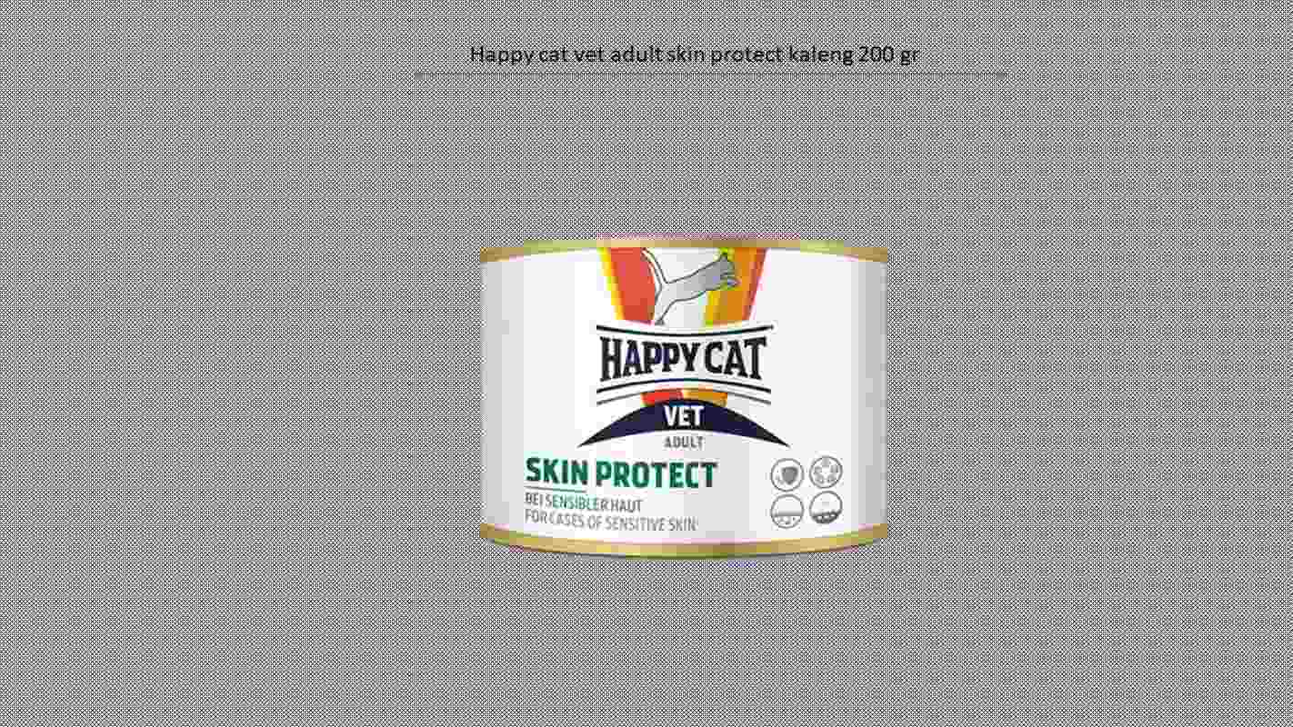 Jual Happy Cat Skin Protect 200gr Vet Wet Food Makanan Basah Kucing Di ...