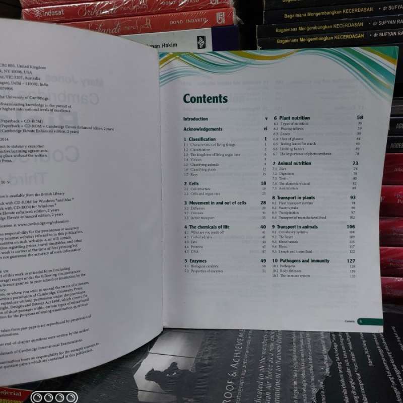 Jual Buku Original Cambridge Igcse Biology Coursebook Third Edition ...
