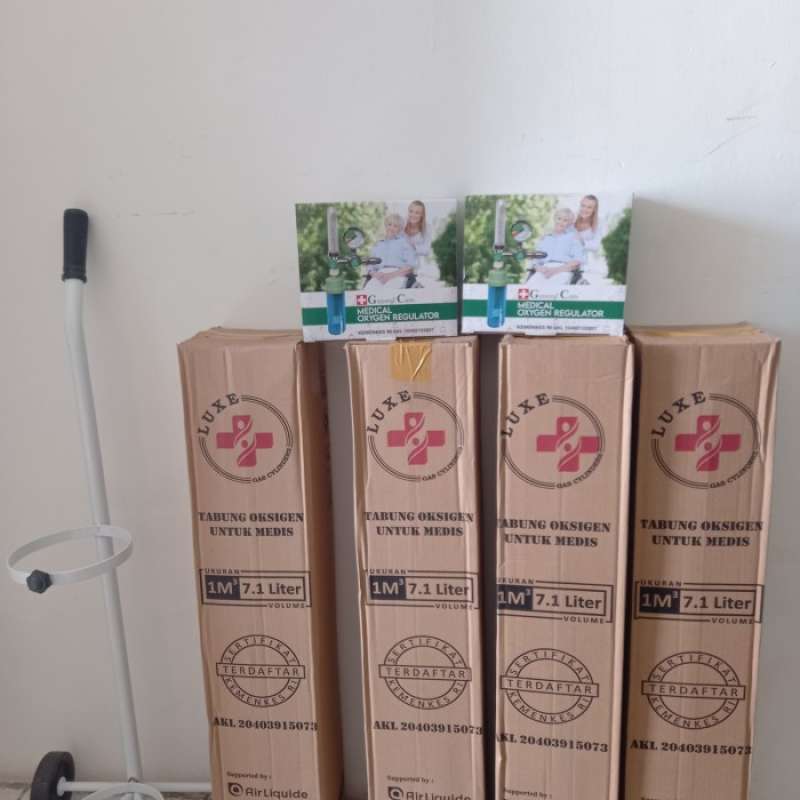 Promo Tabung Oksigen /alat Bantu Pernafasan Oksigen 1 M3 Diskon 33% Di ...