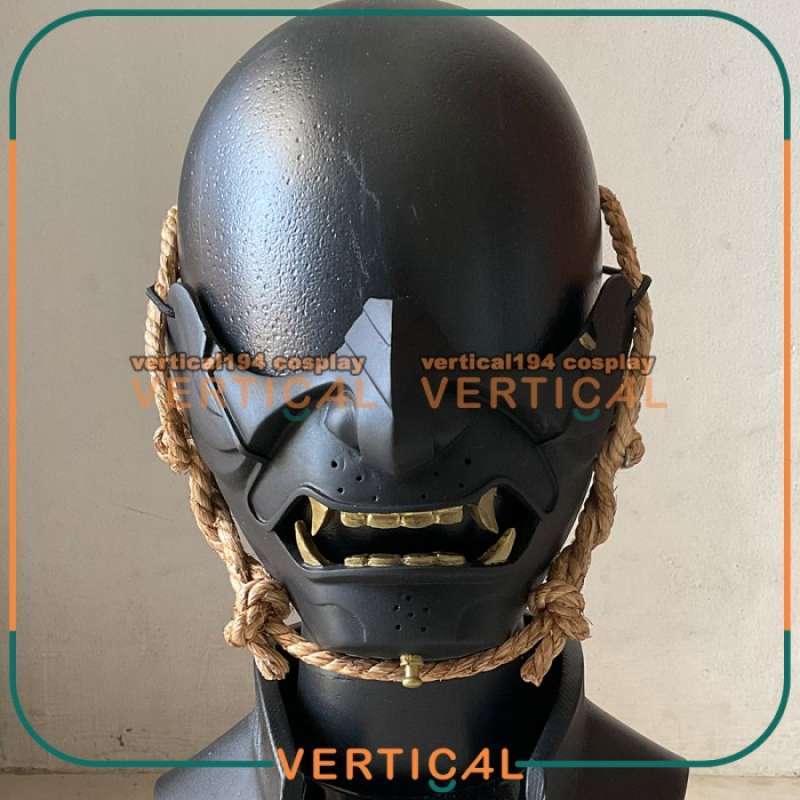 Jual Cosplay Ghost Of Tsushima Mask Topeng Jin Sakai Oni Jepang Samurai ...