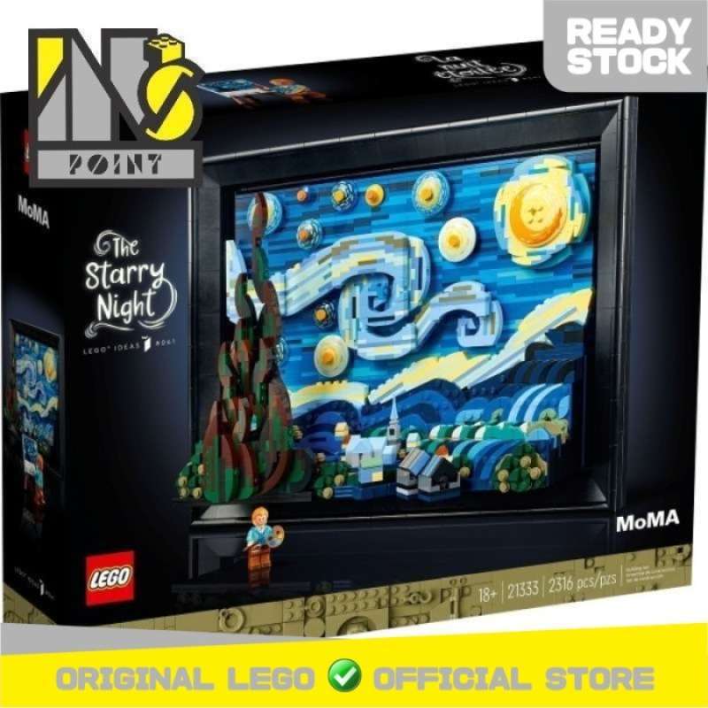Jual Lego 21333 - Ideas - The Starry Night (vincent Van Gogh) Di Seller ...