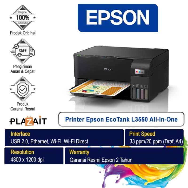 Jual Printer Epson Ecotank L3550 All-in-one Di Seller Pt. Primajaya ...