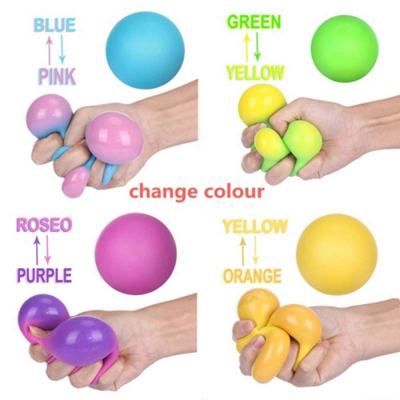 Jual Ready Change Colour Needoh Squishy Nedo Stress Vent Ball Fidget Di ...