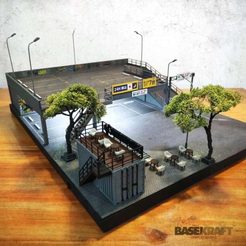 Jual Carpark 3545a Diorama Display Base Skala 64 Di Seller Sunshop ...