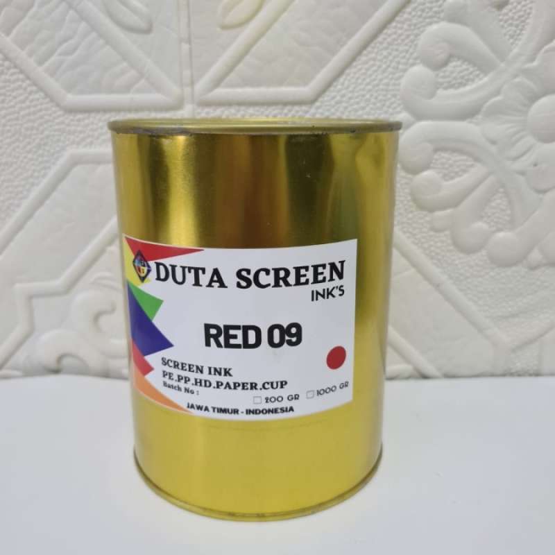 Jual Tinta Sablon Duta Screen Warna Red 09 Di Seller Velvet Store ...