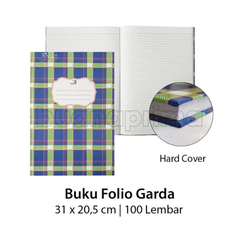 Jual Buku Folio Garda 100 200 Lembar Hard Cover Buku Akuntansi Keuangan Di Seller Velvet Store ...