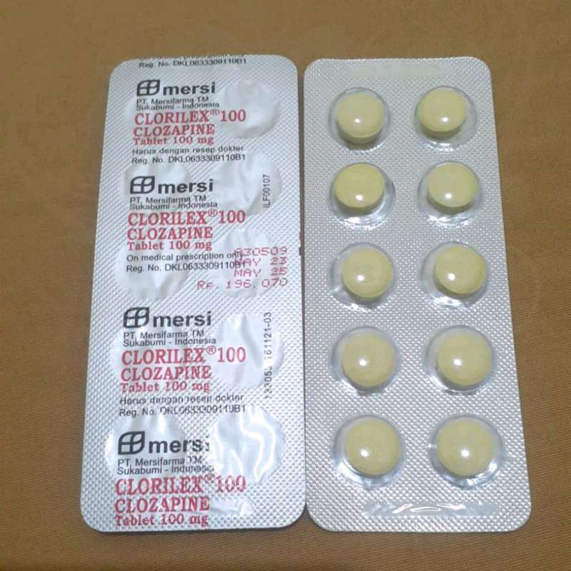 Jual Clorilex/100mg/clozapine/strip Original Di Seller Apotik Sekawan ...
