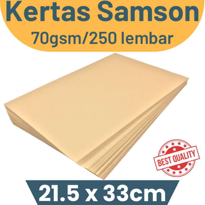 Jual Kertas Samson 21,5x33cm F4 / Kertas Folio Di Seller Kingyo ...
