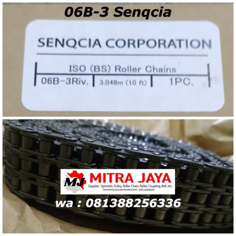 Promo Rantai 06b - 3 Triple Senqcia Hitachi Japan Roller Chain Triplex Diskon 23% Di Seller ...