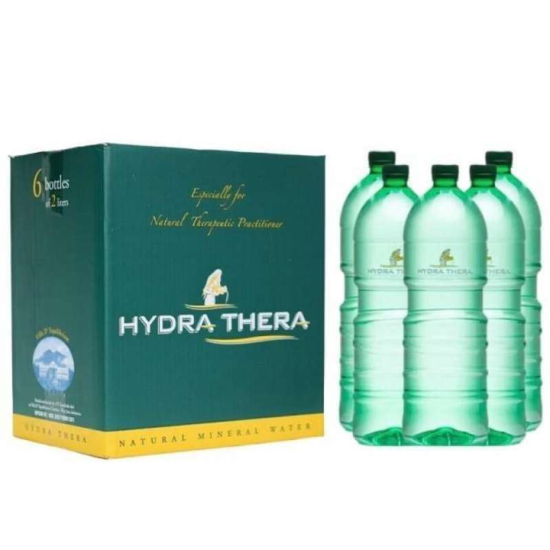 Jual Hydra Thera Natural Mineral Water Air Mineral 2l Dus Isi 6 Botol ...