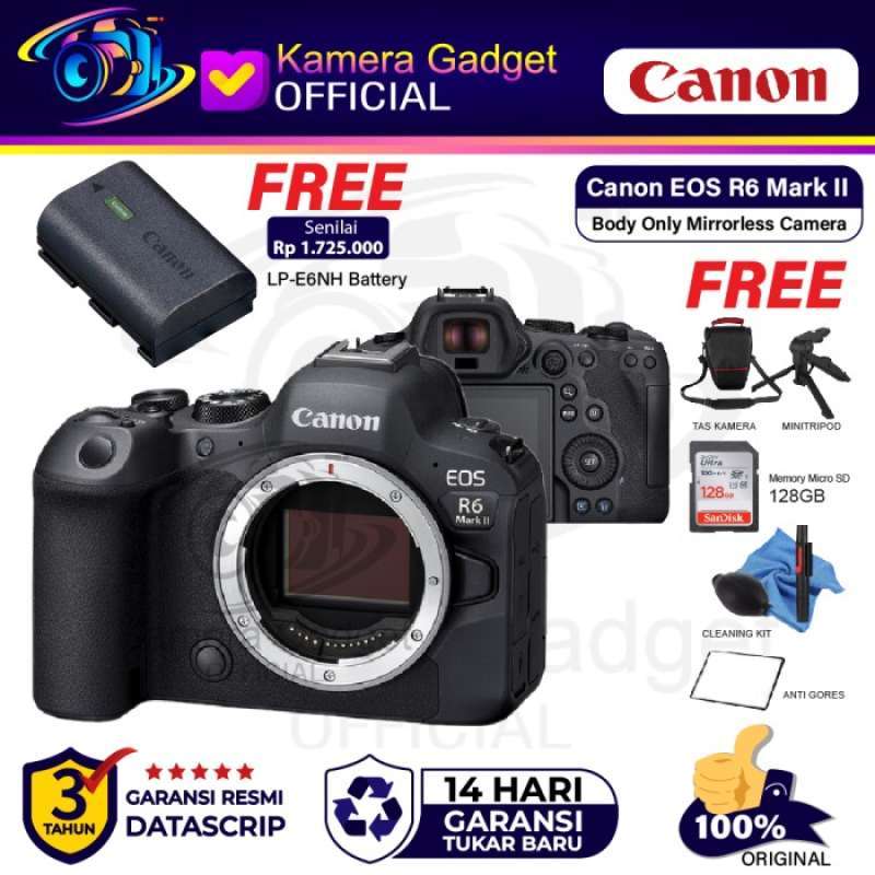 Jual Canon Eos R6 Mark Ii Body Only - Bo Mirrorless Camera Mark 2 Resmi ...