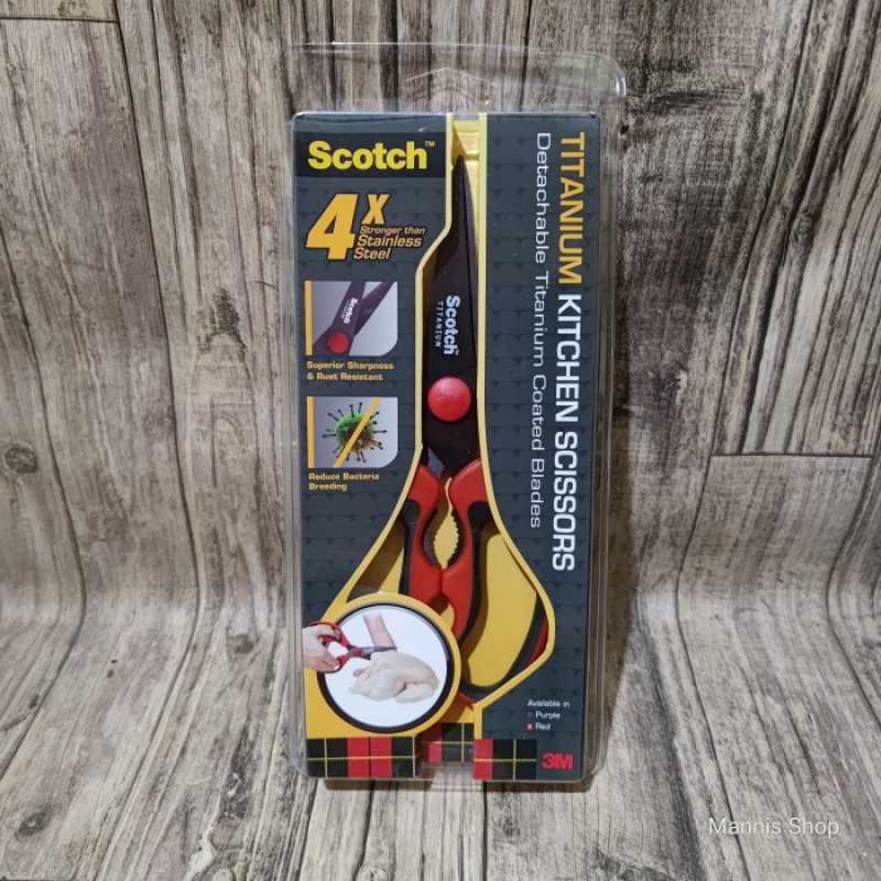 Jual 3m Scotch Titanium Scissors - Gunting Dapur Premium 9 Inch Ks-dtr ...
