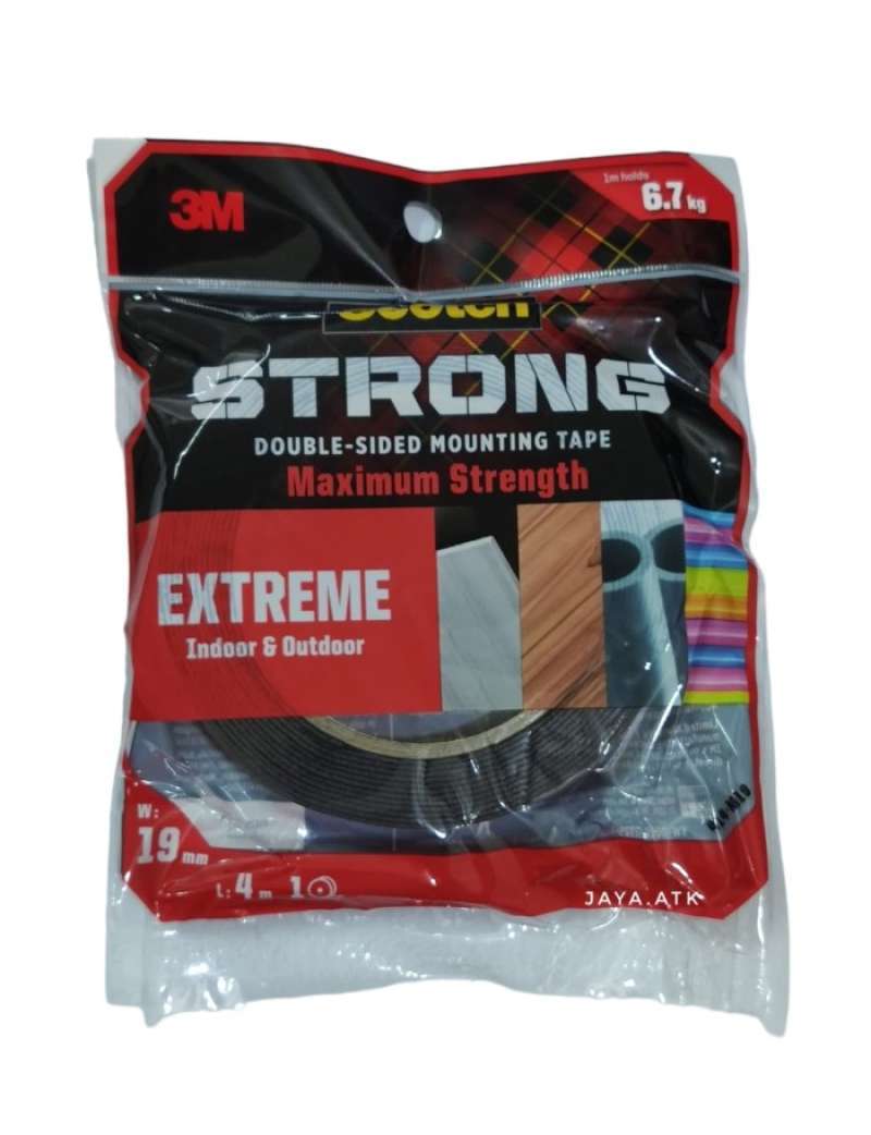 Jual Double Tape Vhb Mounting 3m Scotch 414-m19 19mm X 4m Extreme Strong Di Seller Tombstone ...
