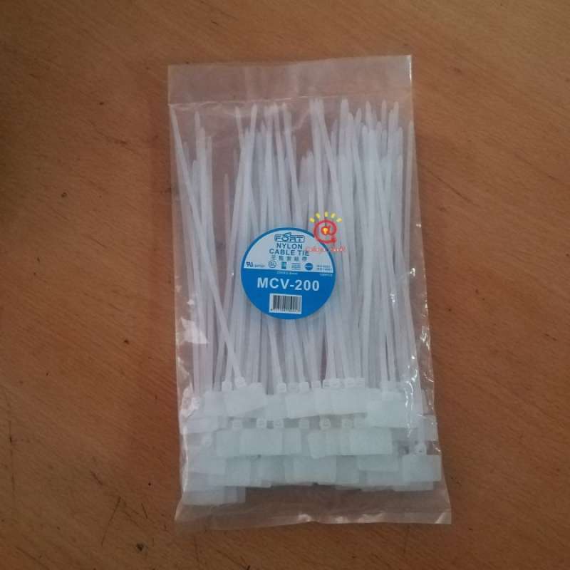 Jual Cable Tie Pengikat Kabel / Kabel Ties Label Cv-200s 200ã—3,6mm ...