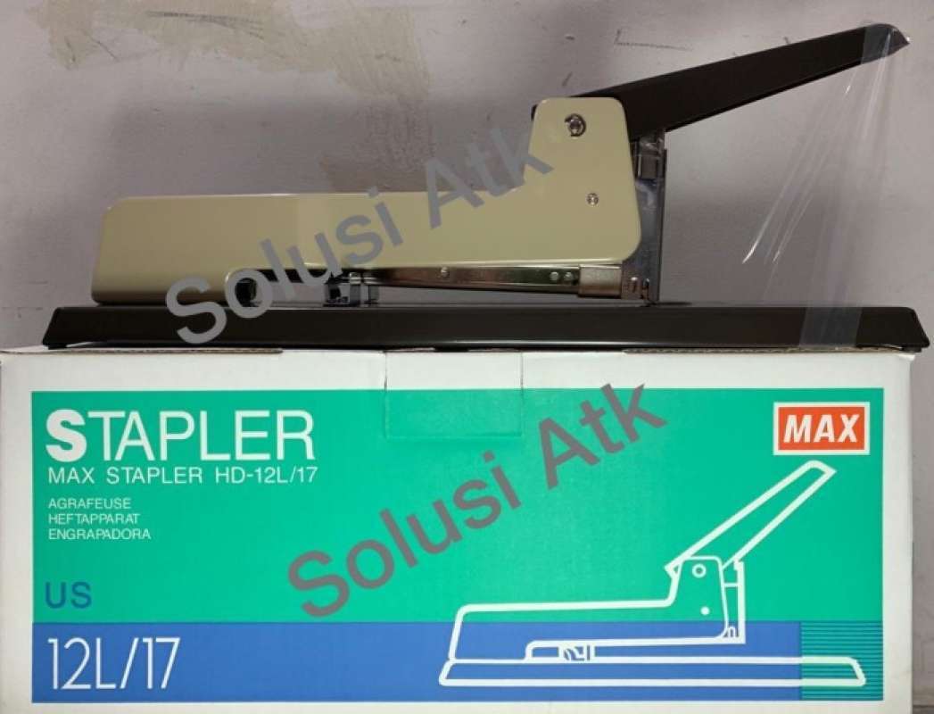 Jual Max Stapler Hd-12l/17 . Max 12l17. Stapler Jilid Ori Max Hd-12l/17 ...