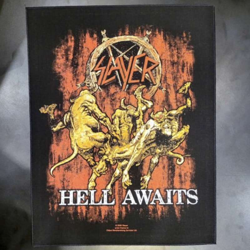 Jual [patch] Slayer - Hell Awaits Back Patch Di Seller Tombstone - Cengkareng Timur, Kota ...