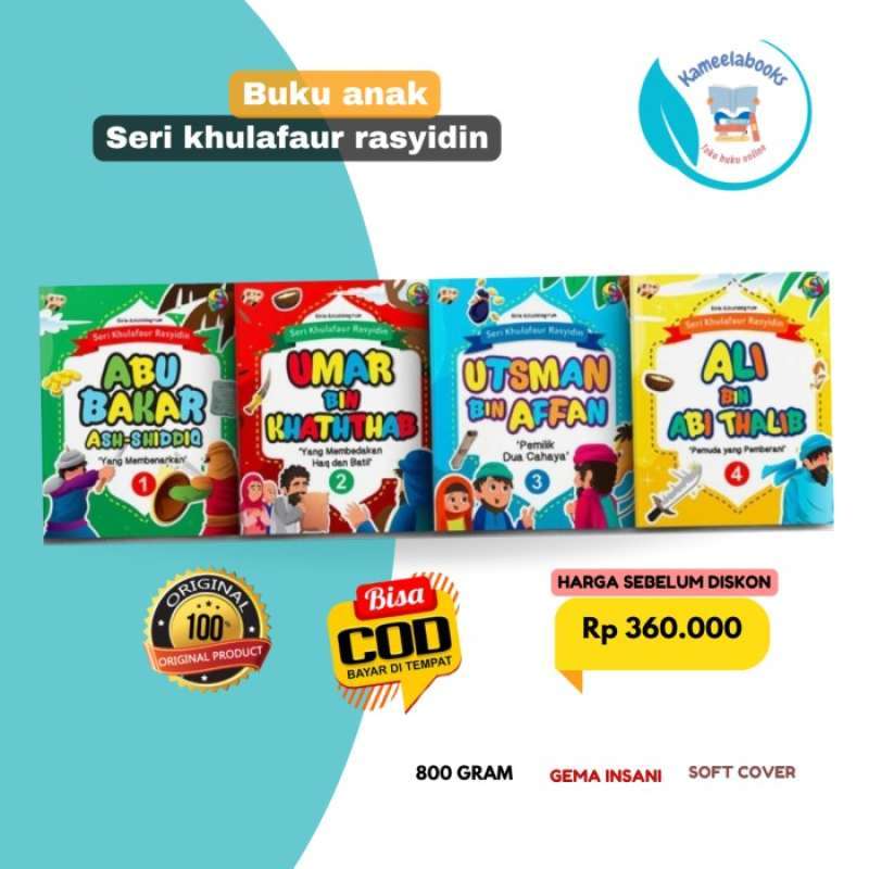 Promo Paket Seri Khulafaur Rasyidin Buku Anak Diskon 23% Di Seller Sumijayeti Store - Kebon ...