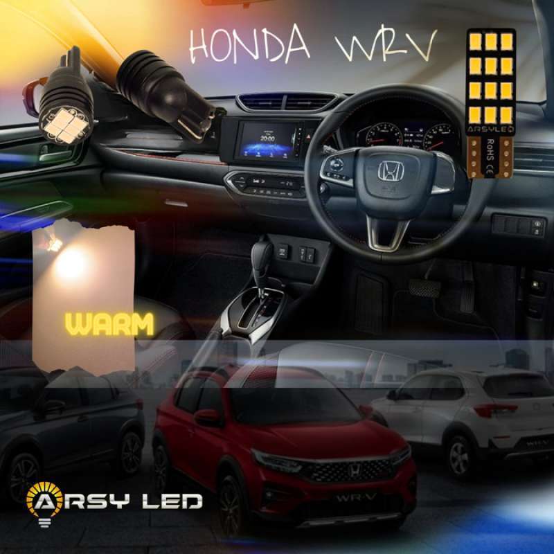 Promo Paket Lampu Honda Wrv Wr-v Plafon Kabin Led Mundur Sein Sen - Plafon 3 Warm Diskon 23% Di ...