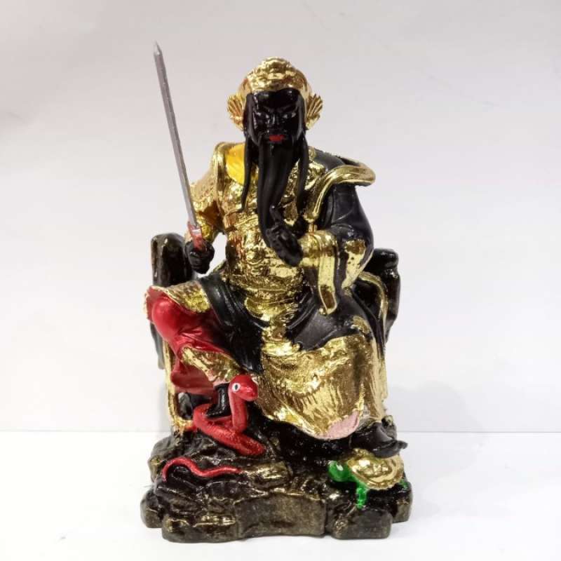 Promo Patung Dewa Siong Te Kong Hian Thian Siong Te 4 Inch Diskon 23% ...