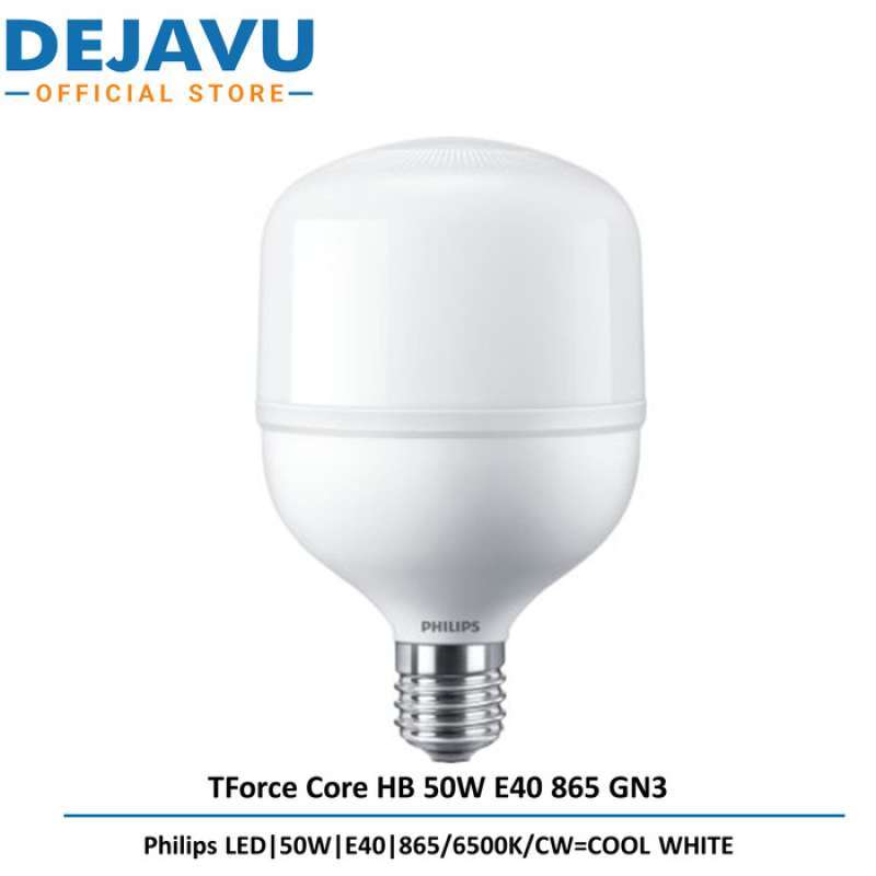 Promo Lampu Bohlam Led Philips Tforce Core Hb 50w E40 865 G3 - E27 ...