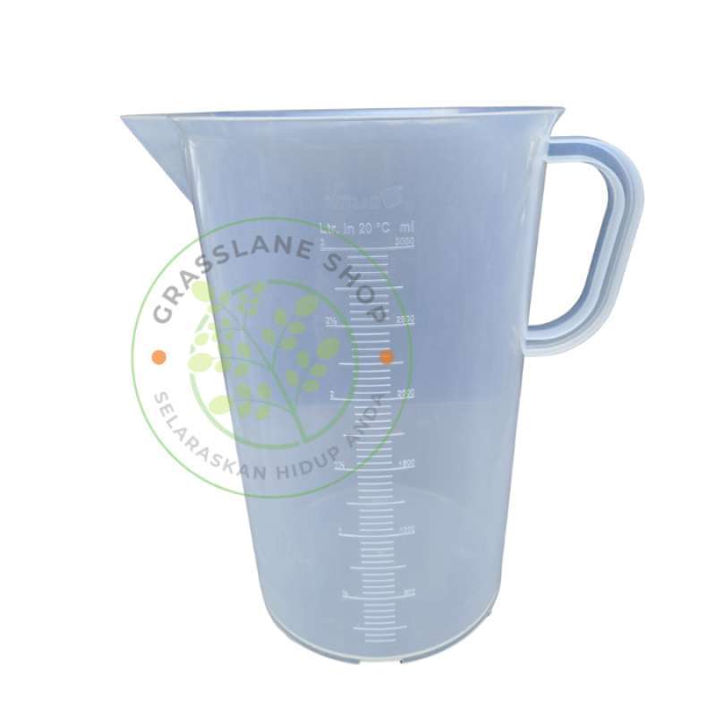 Promo Gelas Takaran Beaker With Handle Plastik Pp 3000 Ml Vitlab Germany Diskon 23% Di Seller ...