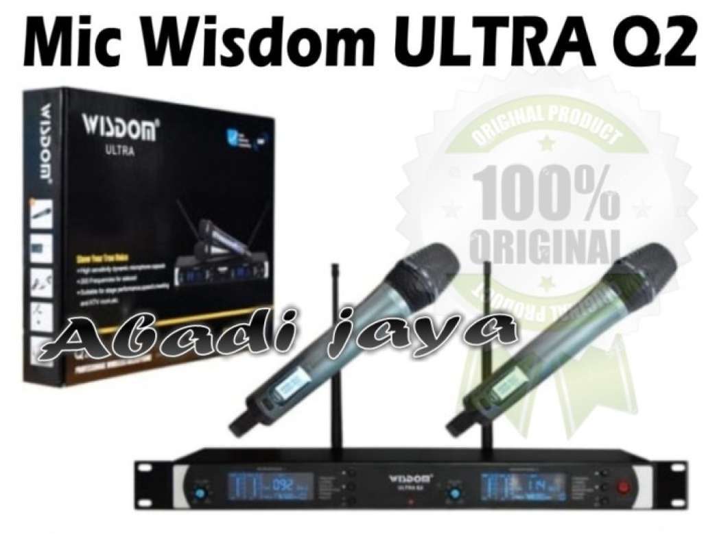 Promo Mic Wireless Wisdom Ultra Q2 Wisdom Ultra Q2 Original Diskon 23% ...