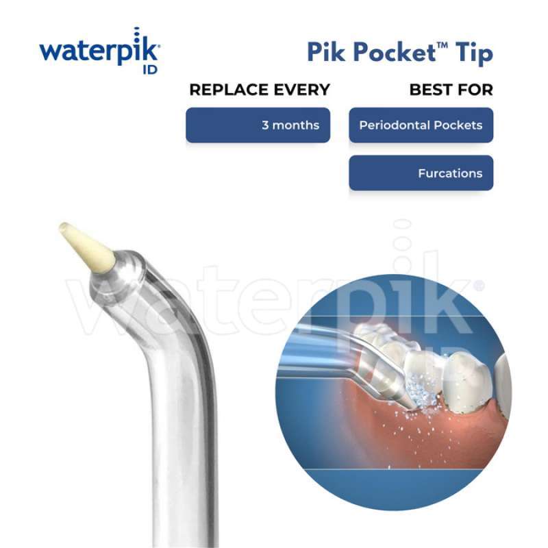 Jual Waterpik Pik Pocket Tip Pp-100e | Water Flosser Replacement Tips ...