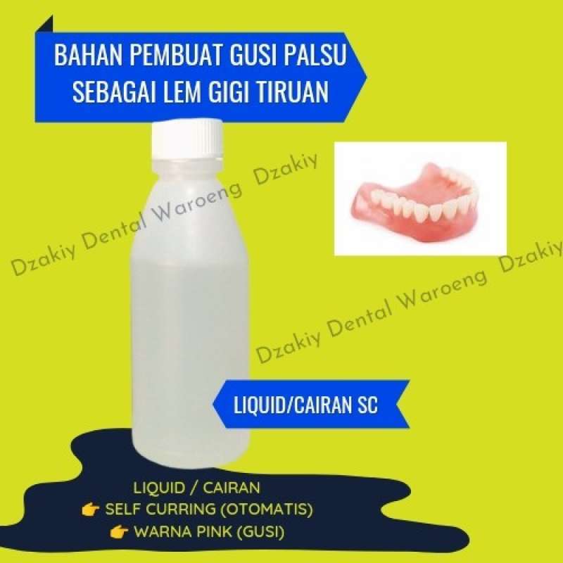 Jual Liquid Self Curing - Cairan Pembuat Gigi Palsu Di Seller Aghanim ...