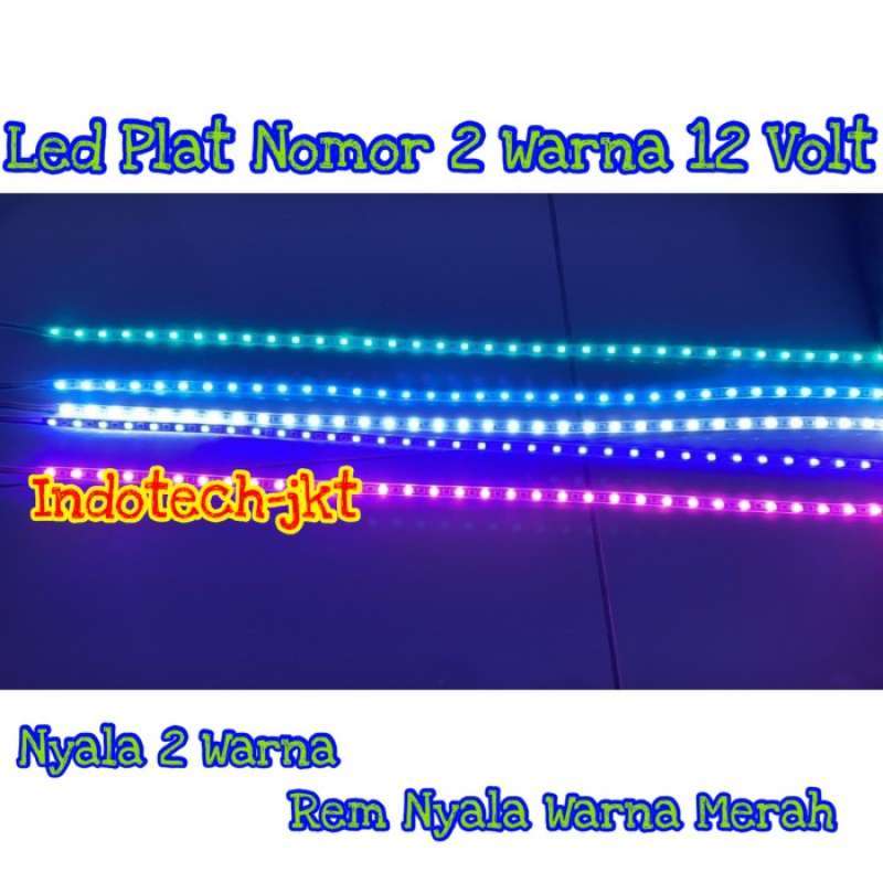 Promo Led Cumi Plat Nomor 45cm 12 Volt 2 Warna - Hijau Diskon 42% Di Seller Dm Store's - Karang ...