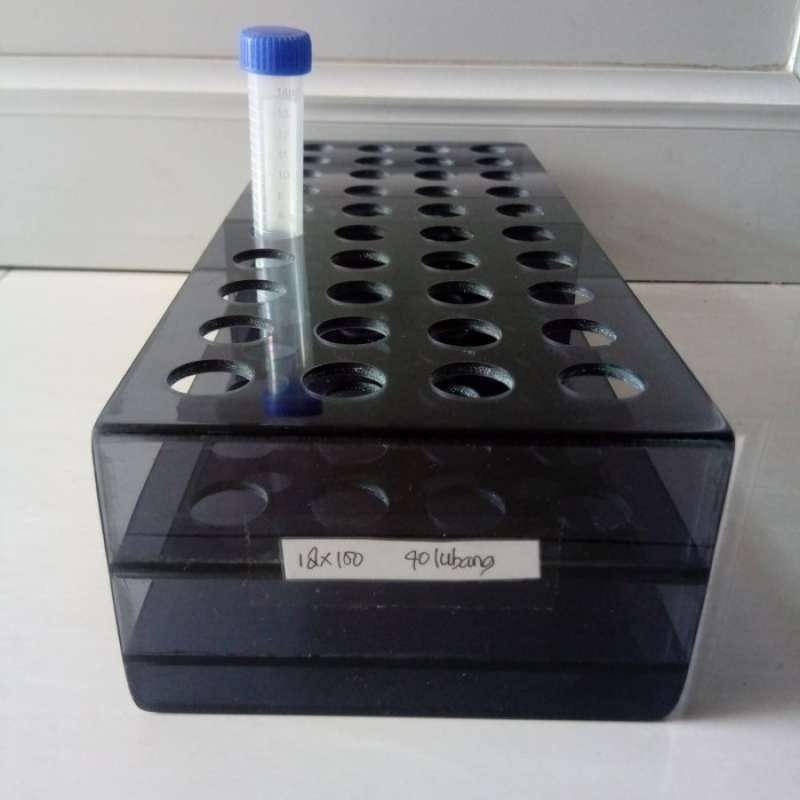 Promo Rak Tabung Reaksi 18x100. 40 Lubang Diskon 23% Di Seller Albeta ...