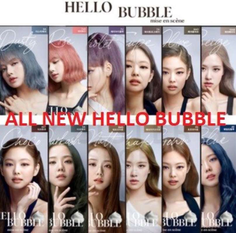 Jual All New Mise En Scene Hello Bubble New Hair Color Cat Rambut Korea ...