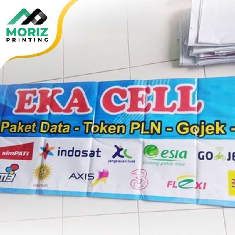 Jual Cetak Spanduk Banner Cepat Kualitas Highres - Flexi 300 Gsm Di ...