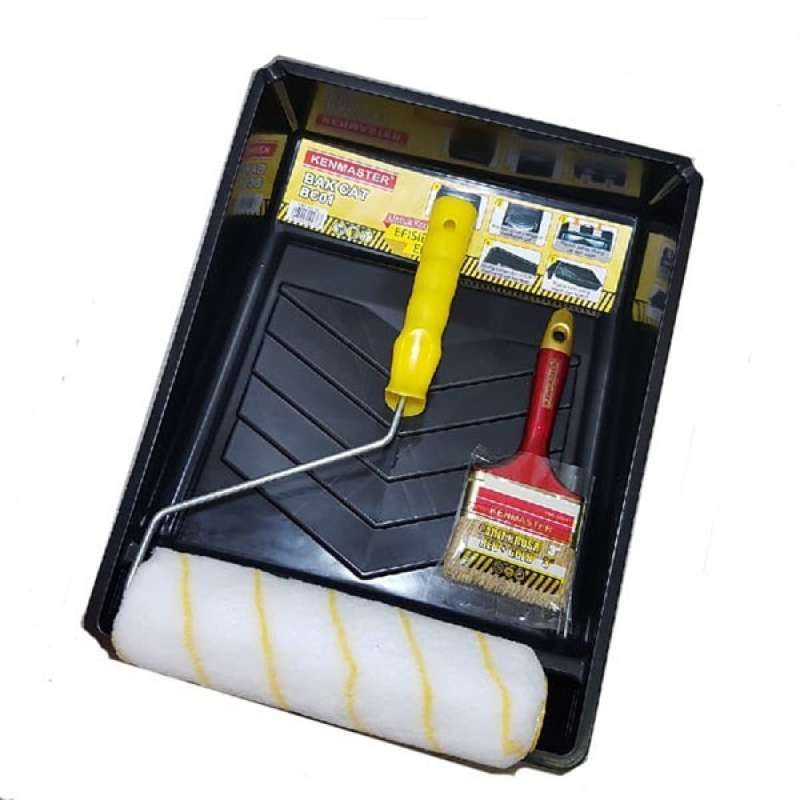 Jual Paket 3 In 1 Kenmaster Bak Cat Kuas 3 Inch Dan Xander Kuas Roll Di ...